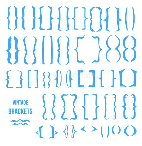 Sketch Brackets Stock Illustrations – 809 Sketch Brackets Stock ...