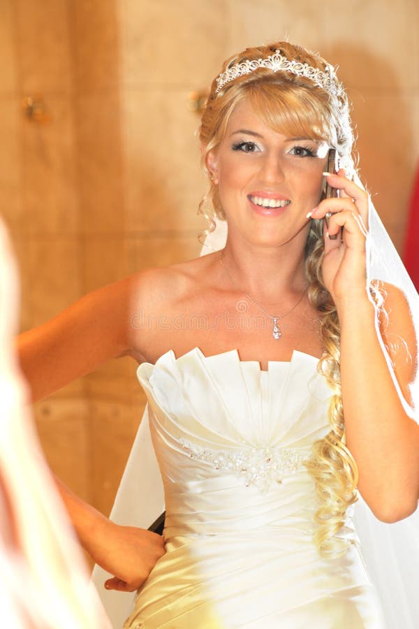 The Bride stock image. Image of looking, female, standing - 29685667