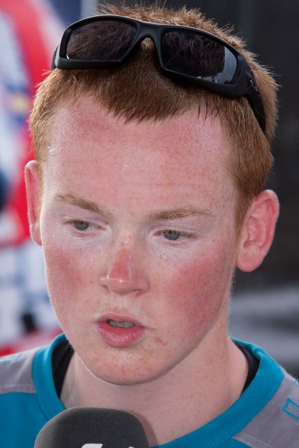 Bradley Smith at the Moto GP 22 Oct 09 Editorial Photography - Image of ...