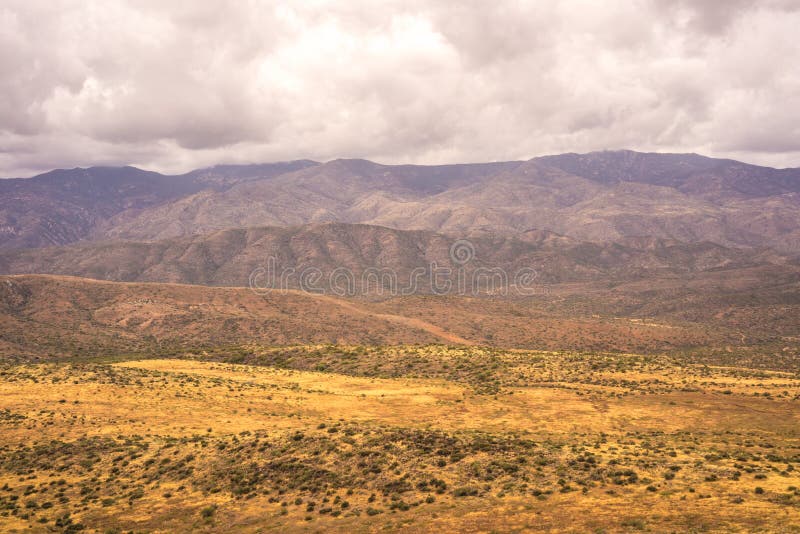 Bradshaw Mountains Landscape Stock Photo - Image of point, rest: 65058464