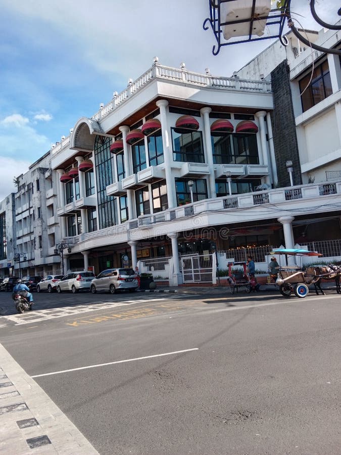 Braga heritage in bandung editorial stock photo. Image of street ...