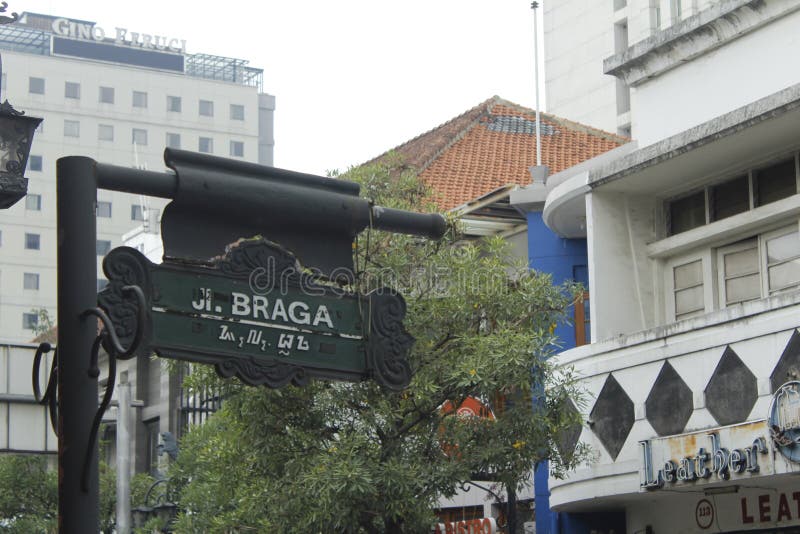 Braga Street. Bandung Paris Van Java Editorial Photo - Image of bandung ...