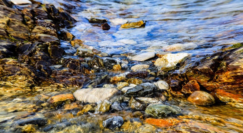 Bragg Creek Moving Quickly. Bragg Creek Provincial Park Alberta Canada ...