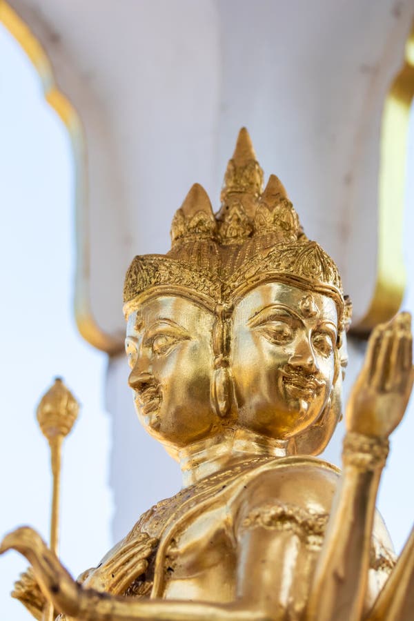 Brahma God creator. stock photo. Image of pray, brahma - 239633810