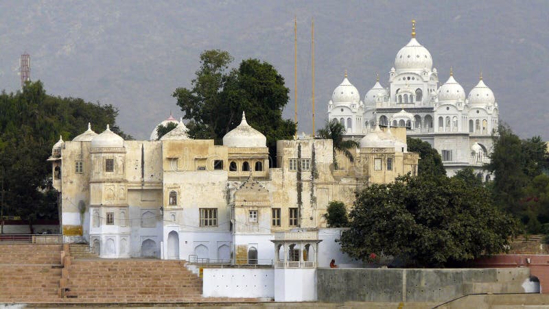 Brahma Temple, Pushkar, Rajasthan, India Stock Photo - Image of city ...