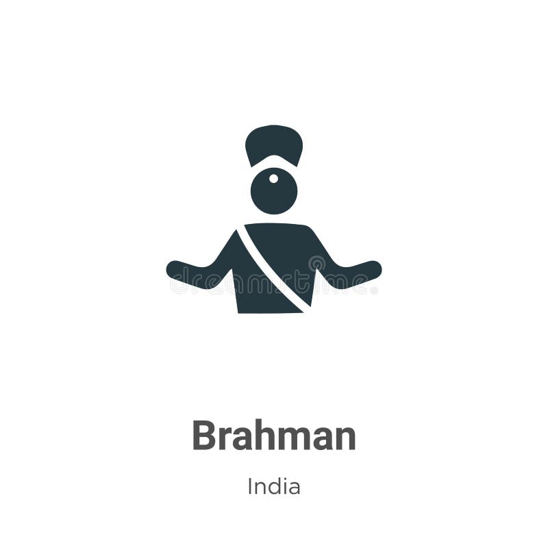 Brahman Icon in Different Style Vector Illustration. Two Colored and ...