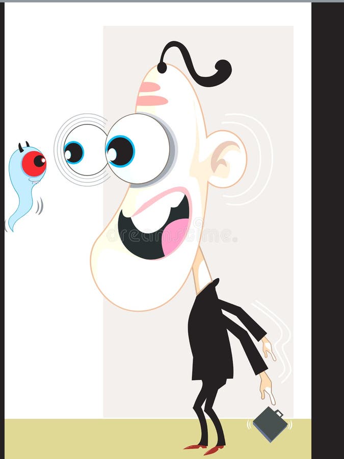 Brahmin man and ghost stock vector. Illustration of investment - 3775803