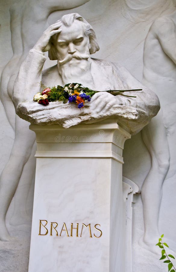 Brahms grave stock image. Image of monument, memorial - 29719941