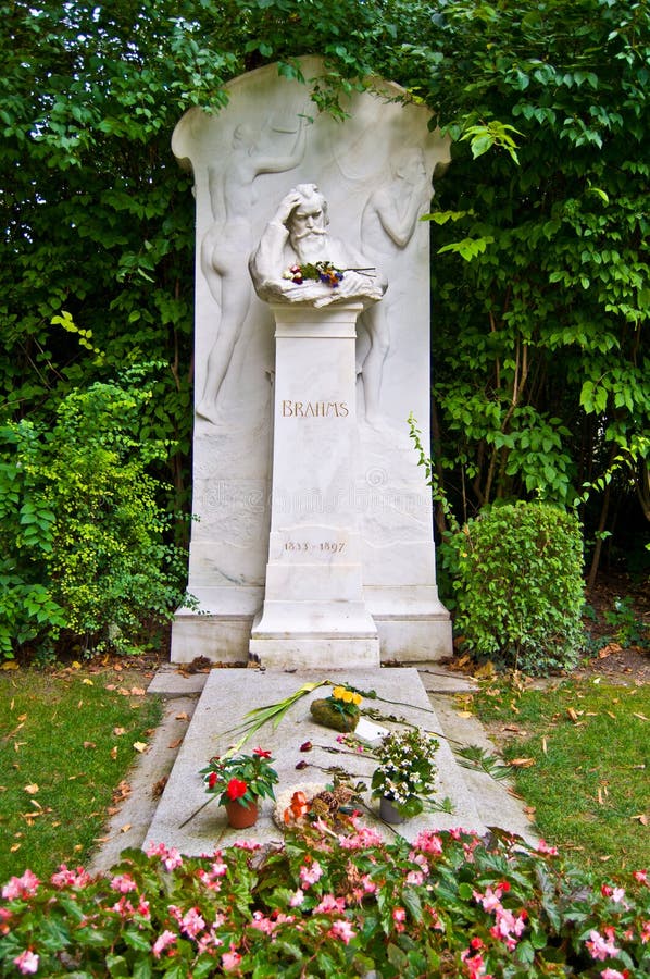 Brahms grave stock image. Image of johannes, symphony - 29719963