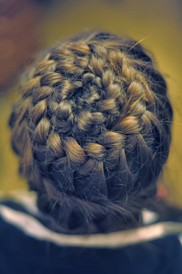 Braid braided circle stock photo. Image of long, medal - 40798540