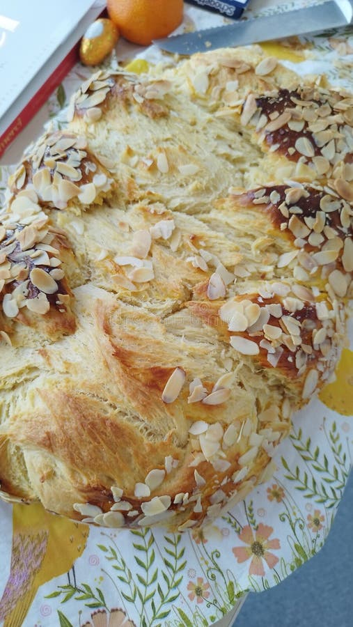 Braided bread, Hefezopf stock photo. Image of easter - 372585546