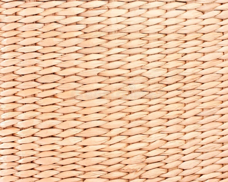 Braided Brushwood Bamboo Basket Texture Stock Image - Image of ...