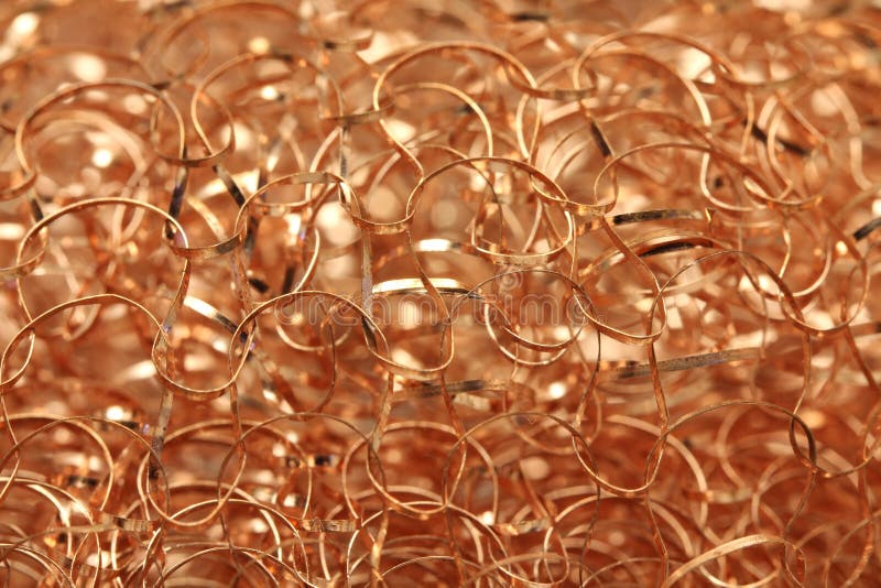 Braided Copper Wire Background Stock Photo - Image of wicker, product ...