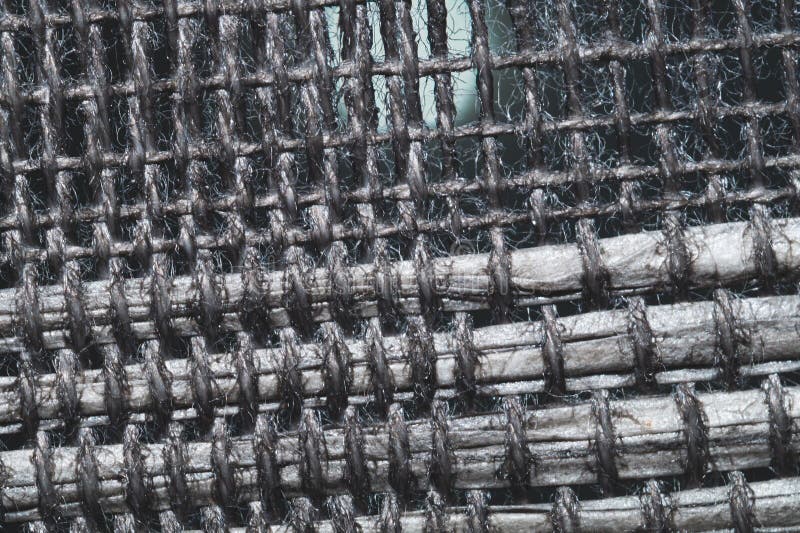 Braided Fibers Close Up. Woven Texture. Wicker Background. Knitted ...