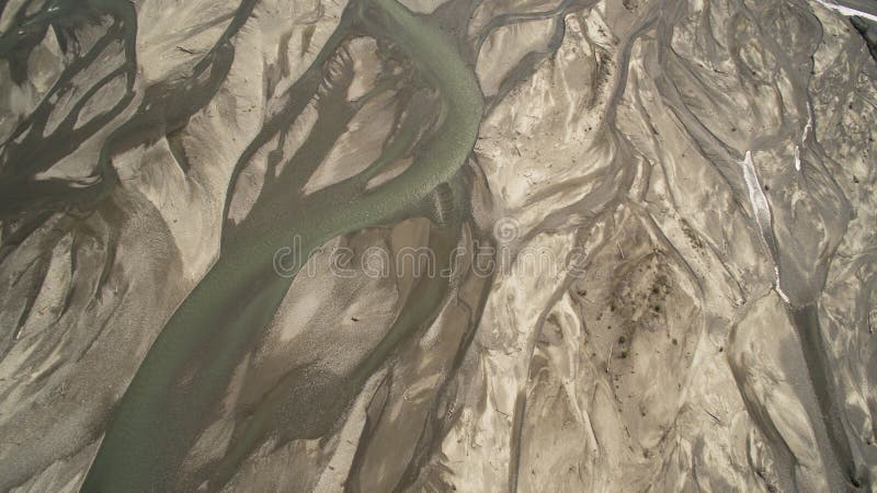 Braided river patterns stock image. Image of river, channels - 57080901