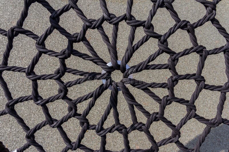 Braided Rope Background. Hand Weaving Rope with Patterns. DIY and Hobby ...