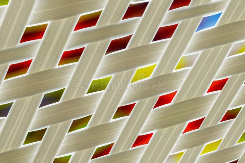 Braided Structure, Texture on Colored Background Stock Photo - Image of ...