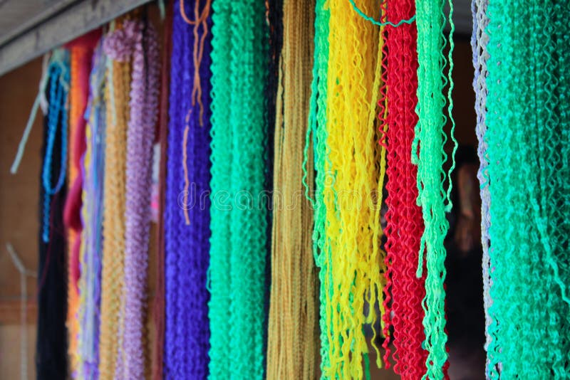 Braided Threads for African Braids Stock Image - Image of clothing, ð ñ ...