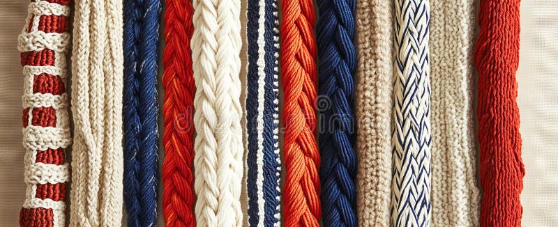 The Braided Yarn Collection Features a Range of Colors and a Soft ...