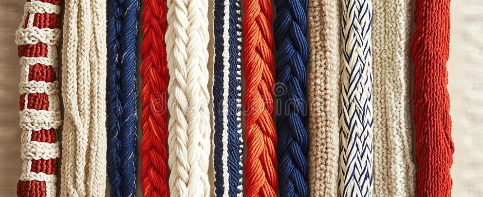 The Braided Yarn Collection Features a Range of Colors and a Soft ...