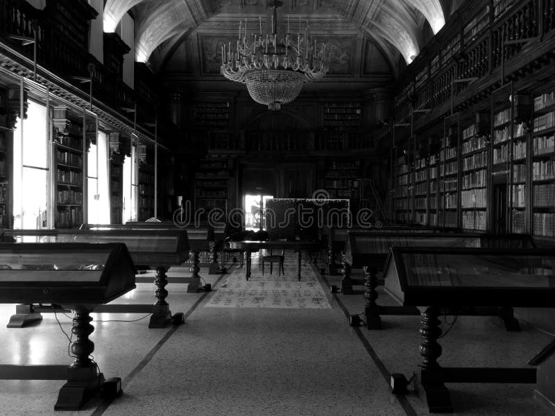 Braidense Library in Milano Stock Photo - Image of interesting, milan ...