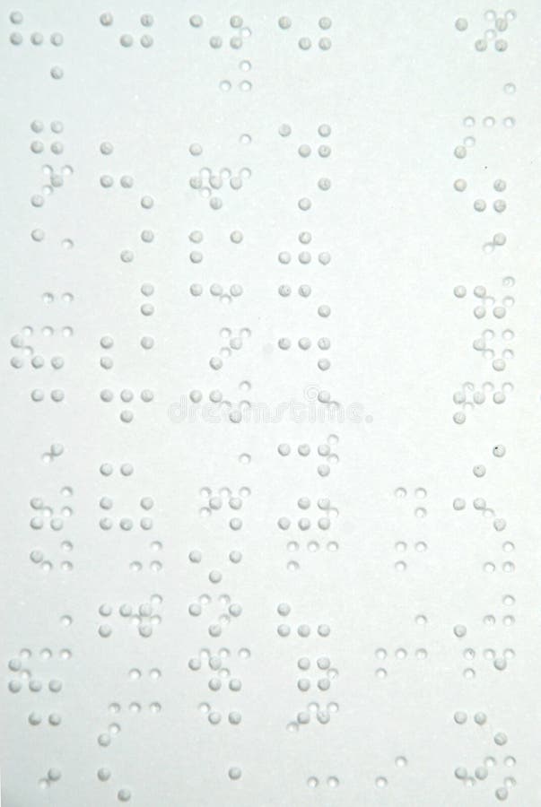 Braille stock image. Image of rasied, braille, ability - 5039275