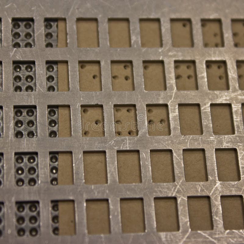 Braille dots stock photo. Image of education, bumps, letters - 24218836