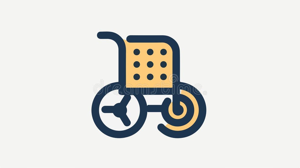 Braille Icon Symbolizing Disability Inclusivity and Diversity for ...
