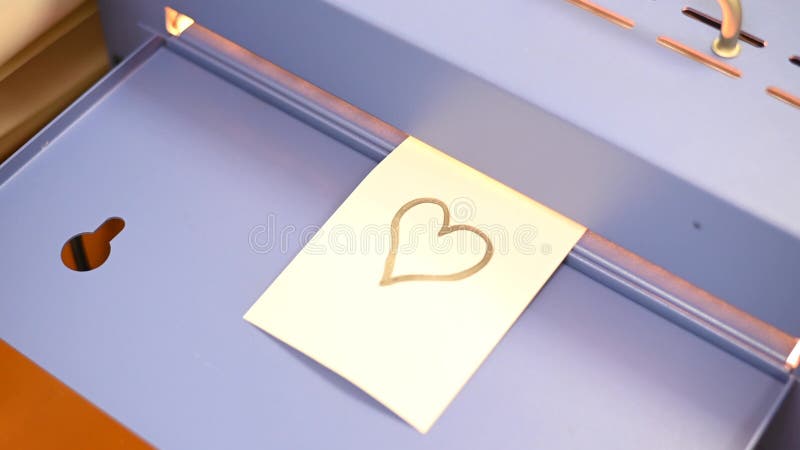 Braille Printer for the Blind. PIAF Tactile Graphics Device. Stock ...