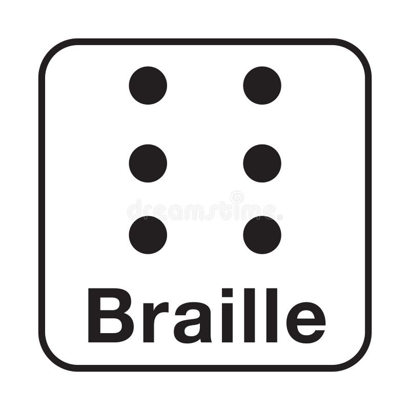 Braille Icon. Filled Braille Icon For Website Design And Mobile, App ...