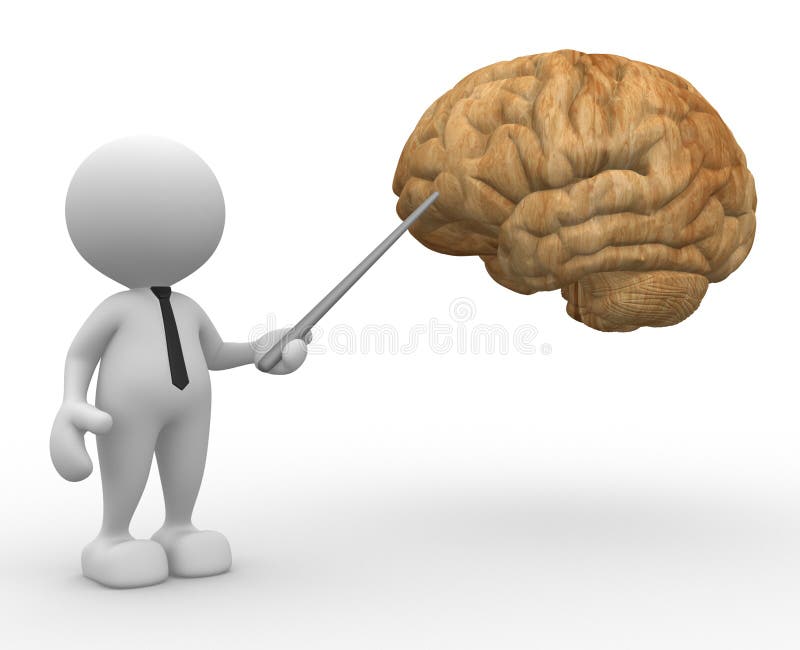 Brain power meter stock illustration. Illustration of mind - 25583804