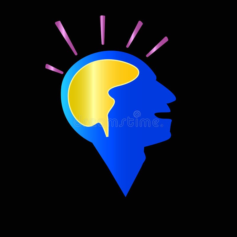 Thinking Brain Waves Stock Illustrations – 689 Thinking Brain Waves ...