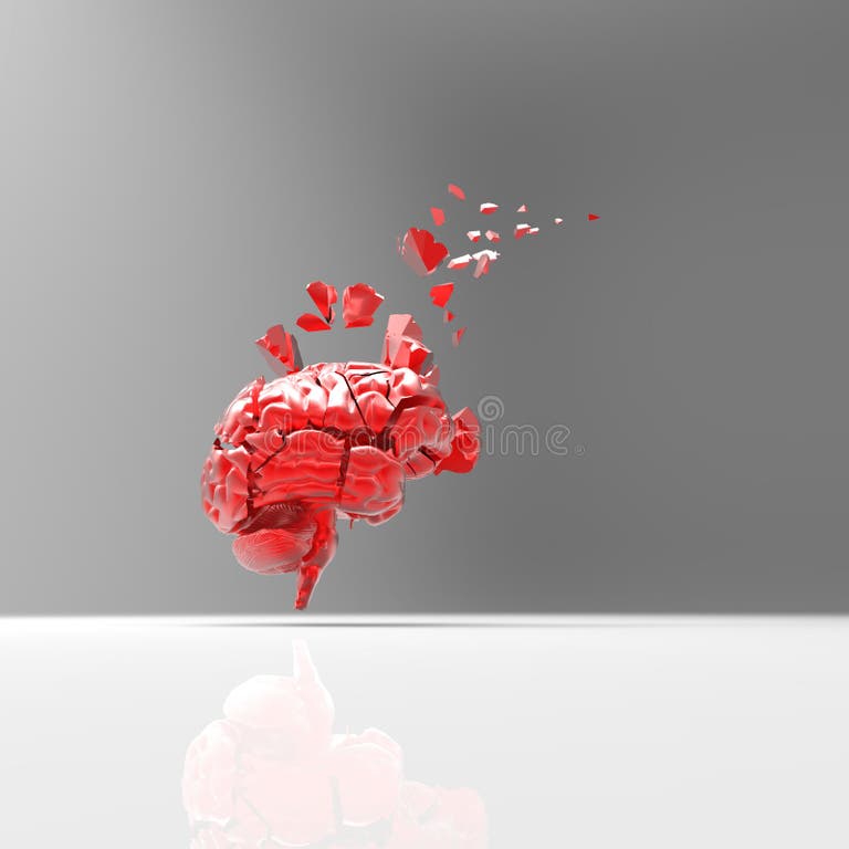 Brain stock illustration. Illustration of conscious, productivity ...