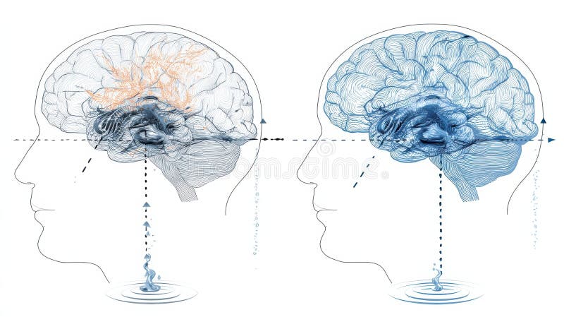 Brain Activity Comparison before and after Meditation Showing Changes ...