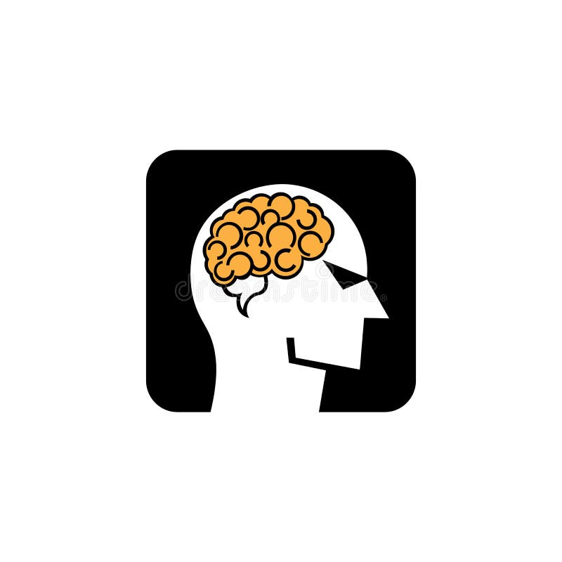 Brain Activity Concept.human Head. Creative Idea Stock Vector ...