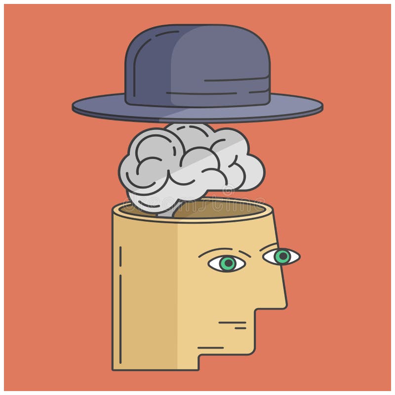 Brain Activity Concept. Vector Illustration. Stock Vector ...