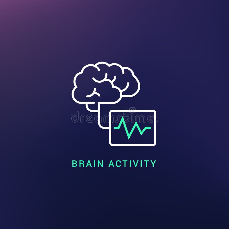 Active Brain Activity Stock Illustrations – 731 Active Brain Activity ...