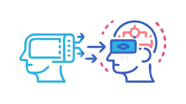 Brain Activity during a VR Experience, Immersive Learning Vector Design ...