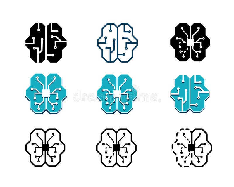 Simple Artificial Intelligence Icon Stock Illustrations – 29,373 Simple ...