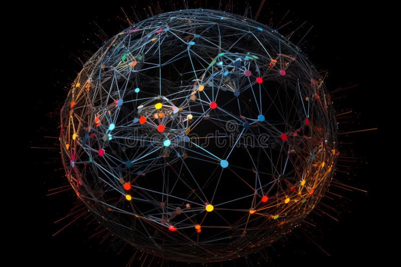 Brain Ball of Neural Networks Futuristic Representation Logo Generative ...