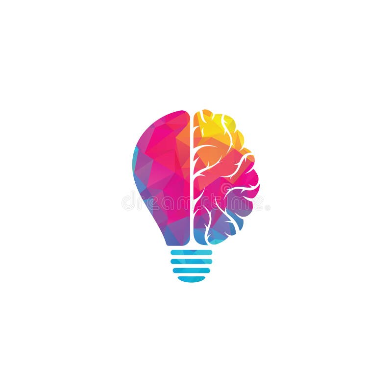 Brain Bulb Icon Symbol Design. Creative Idea Logo Stock Vector ... Brain Bulb Icon Symbol Design. Creative Idea Logo Stock Vector ...