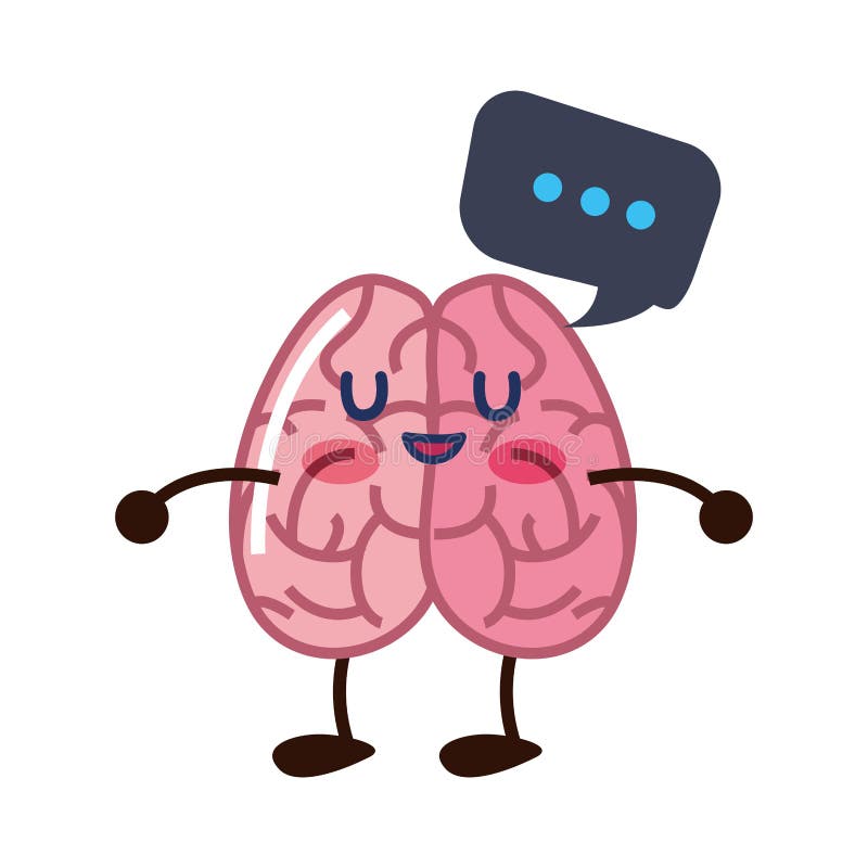 Brain cartoon creativity stock vector. Illustration of creative - 142440773
