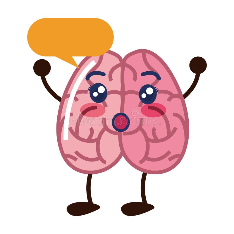Brain cartoon creativity stock vector. Illustration of creative - 142543085