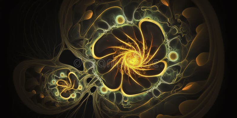 Brain Cells are Interconnected Stock Illustration - Illustration of ...