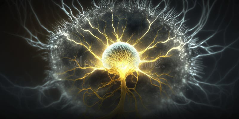 Brain Cells Electricity Stock Illustrations – 55 Brain Cells ...