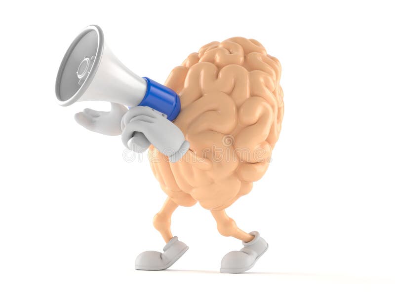 Cartoon Brain Loud Stock Illustrations – 111 Cartoon Brain Loud Stock ...