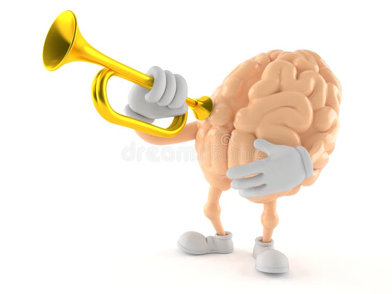 Cartoon Brain Loud Stock Illustrations – 70 Cartoon Brain Loud Stock ...