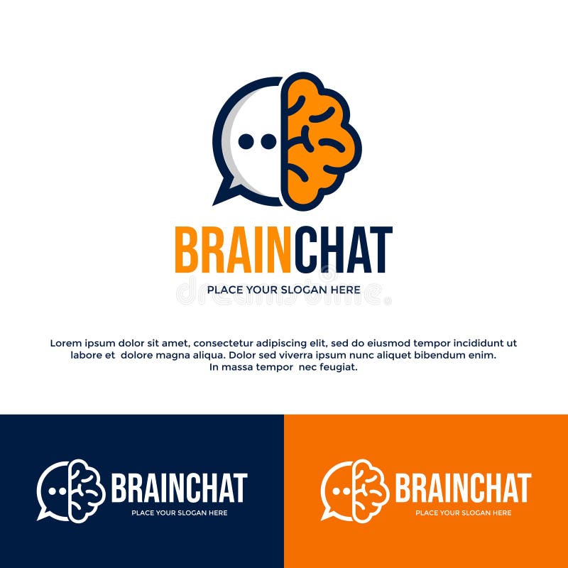 Brain Conversation Graphic Stock Illustrations – 587 Brain Conversation ...