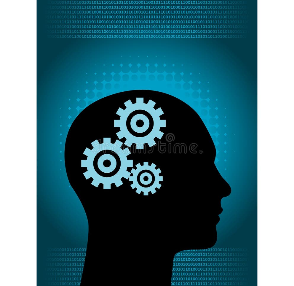 Clockwork Brain Stock Illustrations – 218 Clockwork Brain Stock ...