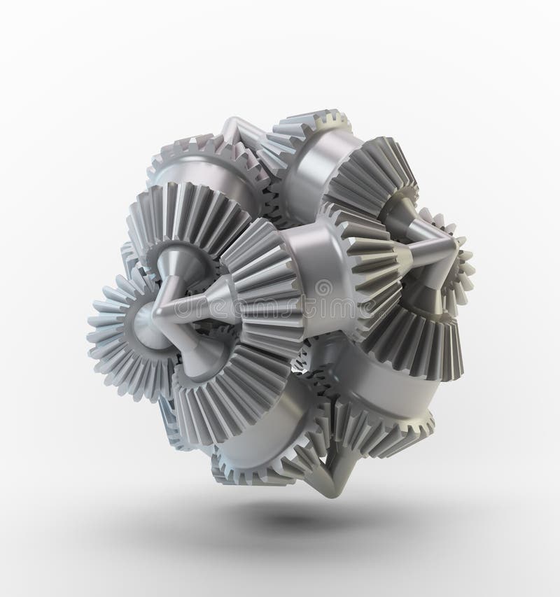 Brain cog stock image. Image of cooperation, power, mechanics - 29416729